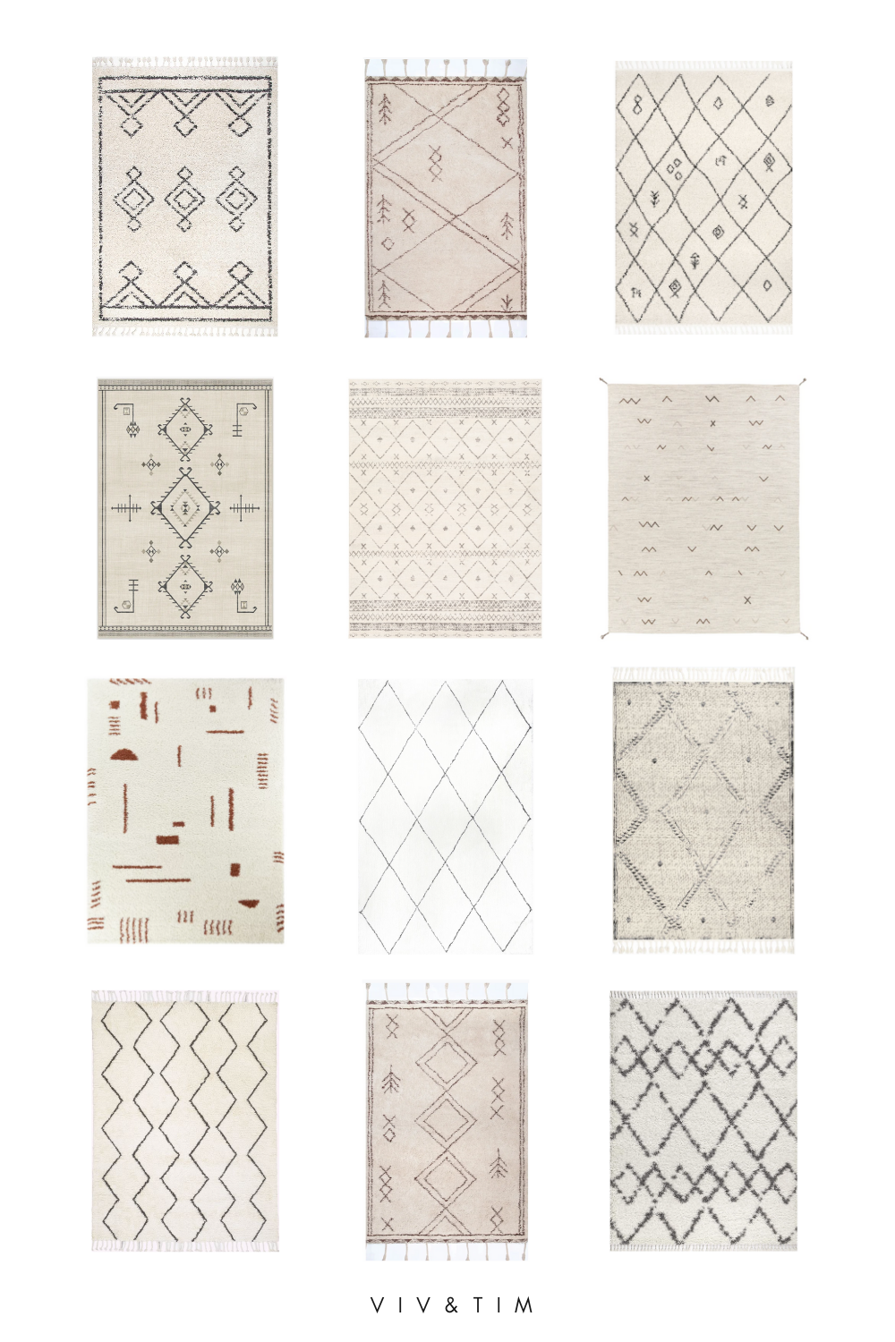 24 Moroccan Style Rugs: The Ultimate Roundup - VIV & TIM