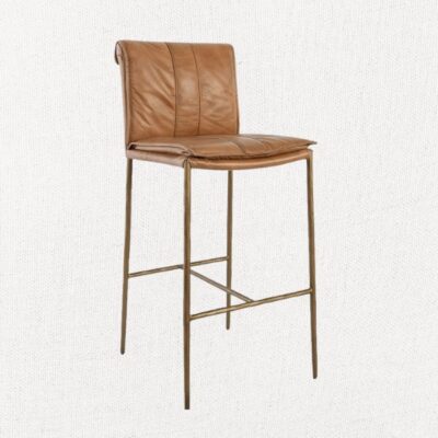 19 Best Leather Bar Stools For a Timeless Kitchen - VIV & TIM